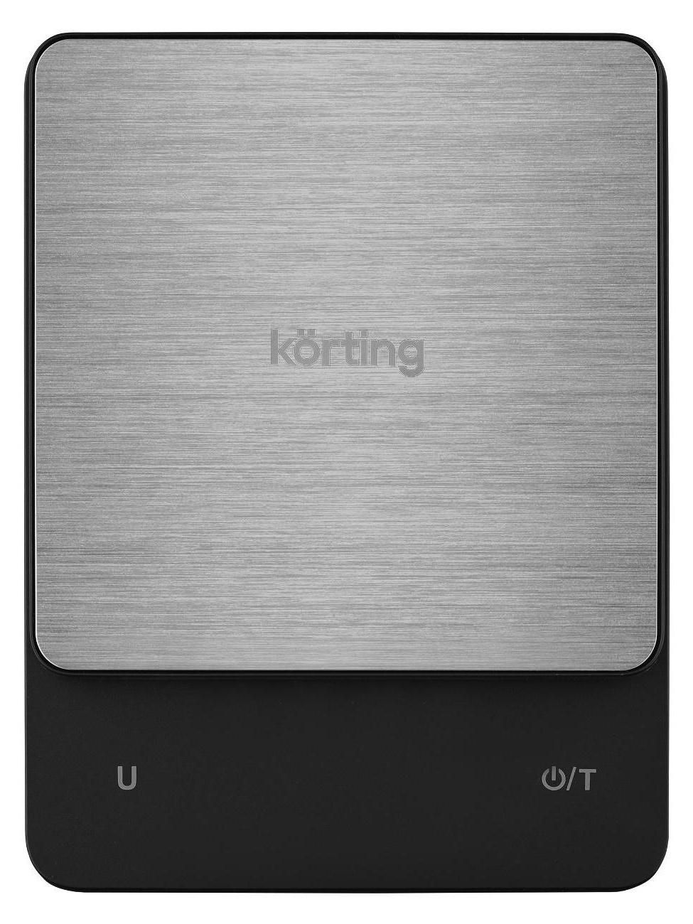 Весы кухонные Korting KKS 0102 черные