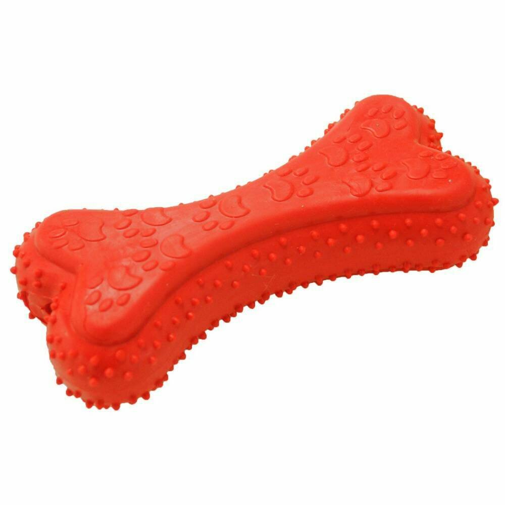 HOMEPET Игрушка для собак Косточка с пищалкой 12 см