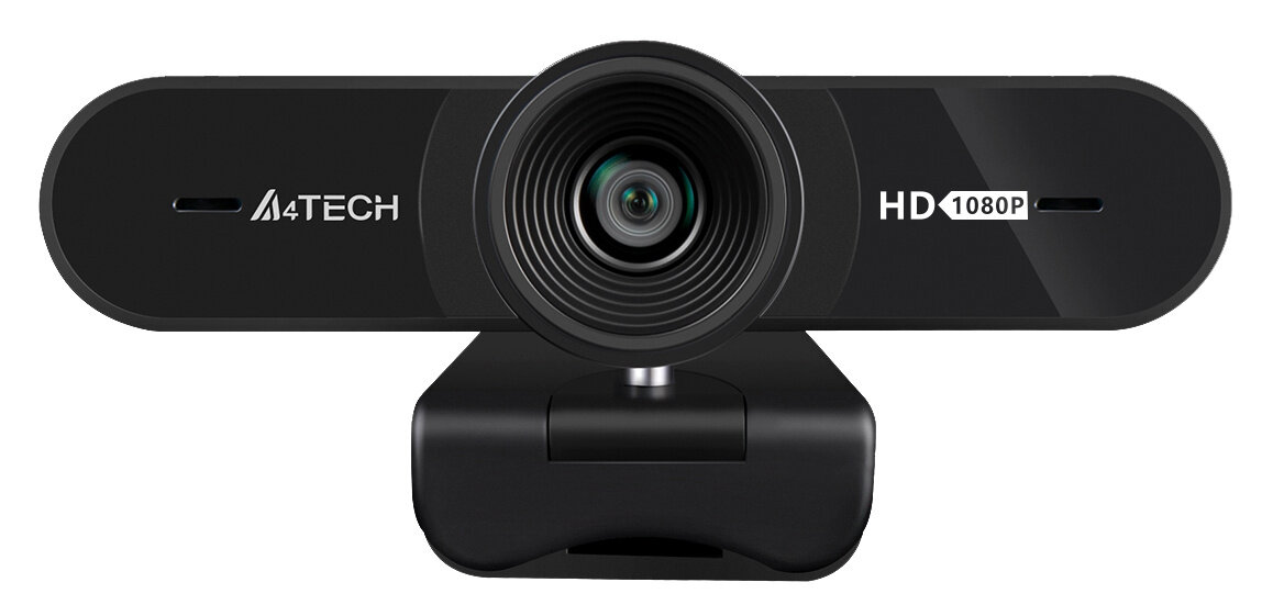 Веб-камера A4Tech черная, 2 Mpiх, 1920х1080, USB 2,0 с микрофоном (PK-980HA)