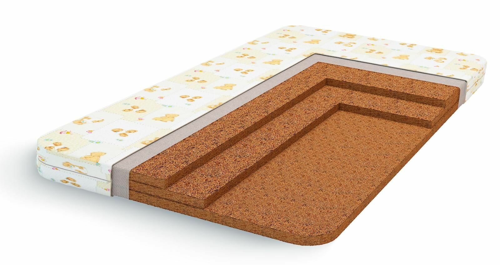 Матрас LONAX BABY COCOS-9 Поликоттон 60/120 см 60/120 см Размеры: Высота 90мм Глубина 1200мм Ширина 600мм
