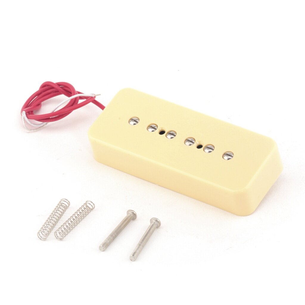 Звукосниматель P-90 нековый, Musiclily MX1255, кремовый