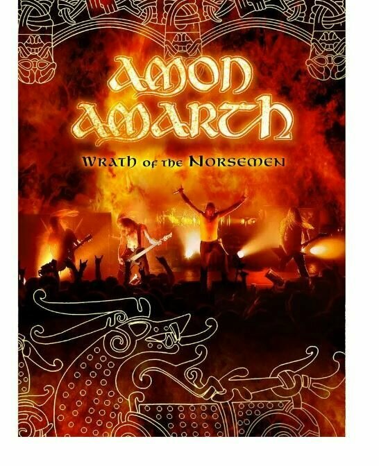 Фирменное издание AMON AMARTH - Wrath Of The Norsemen 3-DVD