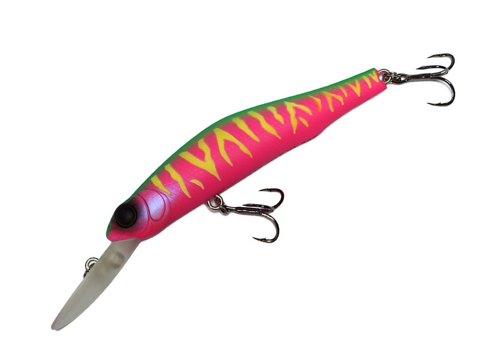 Воблер Kosadaka MASCOT XL плав, 80мм, 9г, 1.2-2.5м цвет ROS