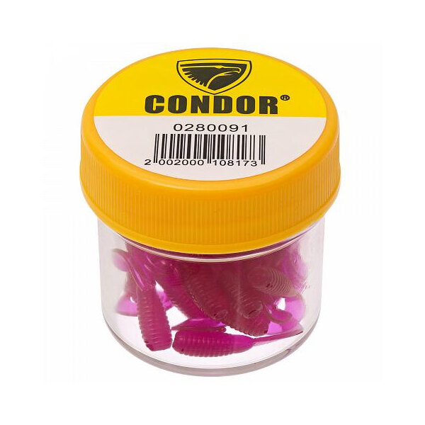Твистер Condor "Crazy Bait CTF25" (Цвет 091), 25 мм, 25 шт. 0280091