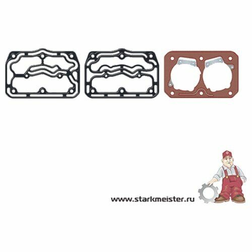 Ремонтный комплект ГБЦ компрессора (прокладки) For Wabco:911 504 504/505/506 0,412 442 000/001 0 STARKMEISTER S160307