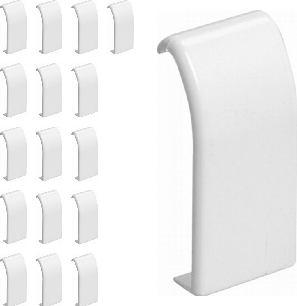 Соединитель на стык боковой IEK Праймер 100x40 белый (комплект из 16 шт.)