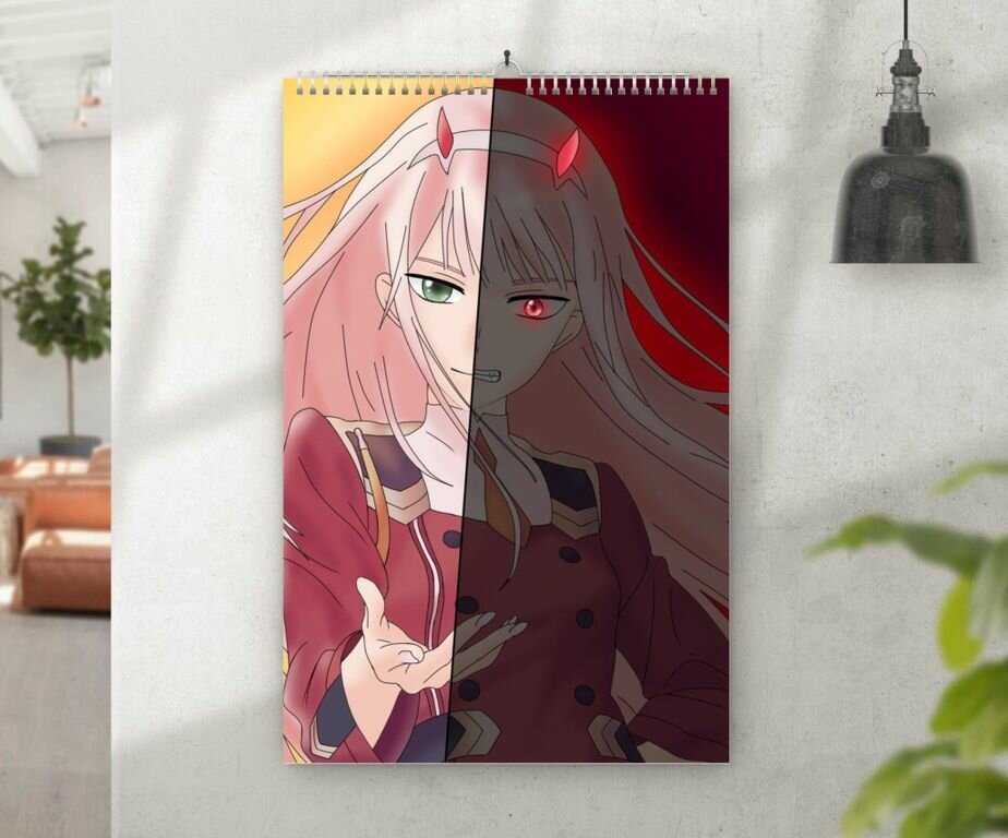 Календарь Любимый во Франксе, Darling in the Franxx №23, А3