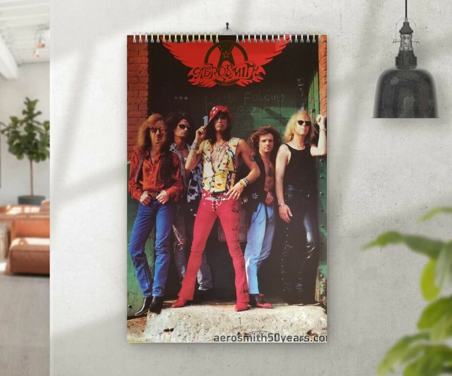 Календарь перекидной Aerosmith, Аэросмит №26, А3