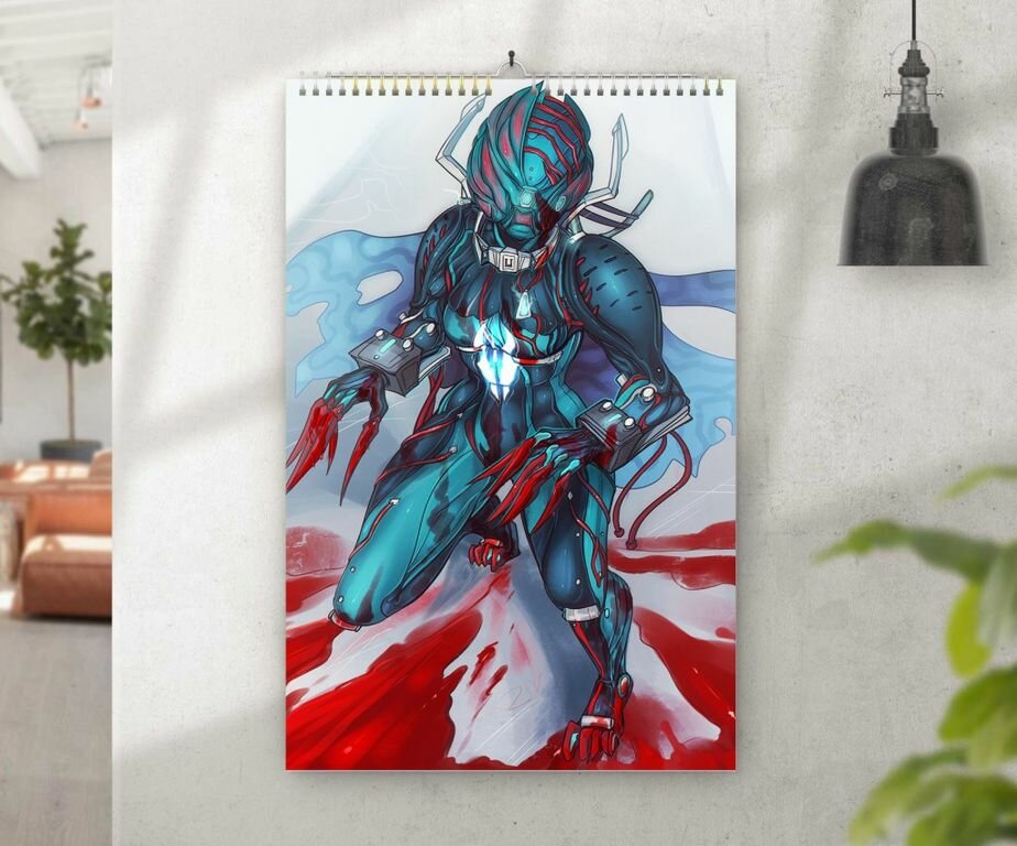Перекидной календарь Warframe, Варфрейм №14, А3