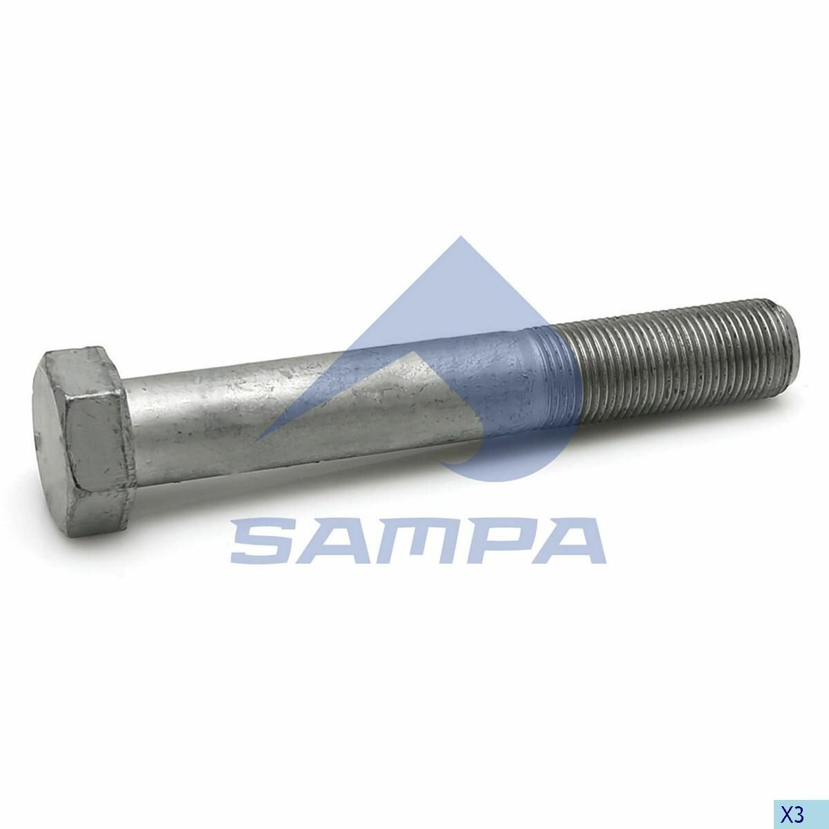 Бoлт M24x2х160-10,9 рессоры RVI 102.745 SAMPA