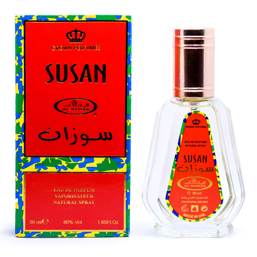Парфюмерная вода для женщин Crown Perfumes Susan, 50 мл