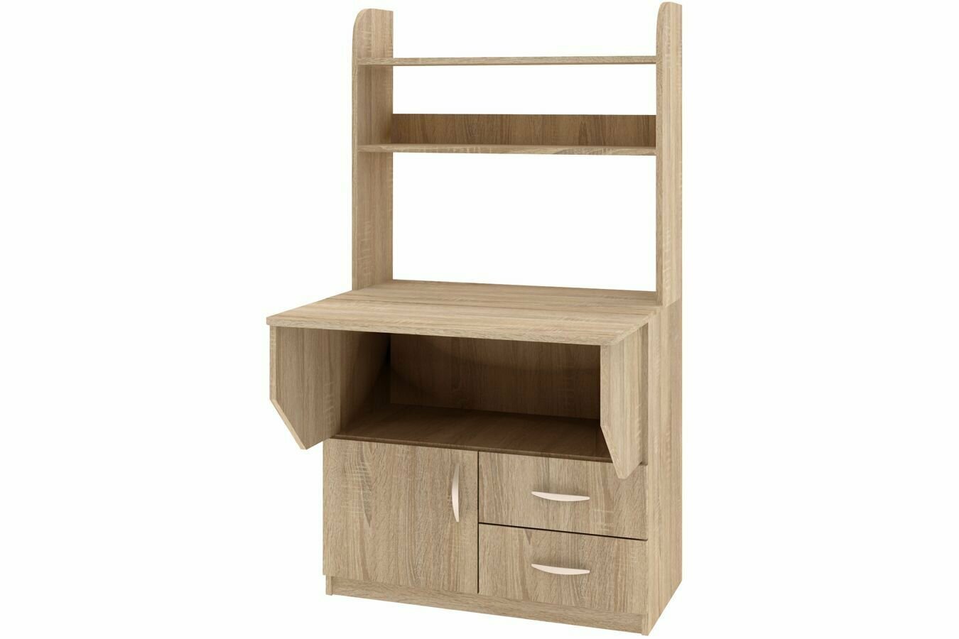 Стол-трансформер Mnogomeb "Уголок школьника-1", ЛДСП, дуб сонома