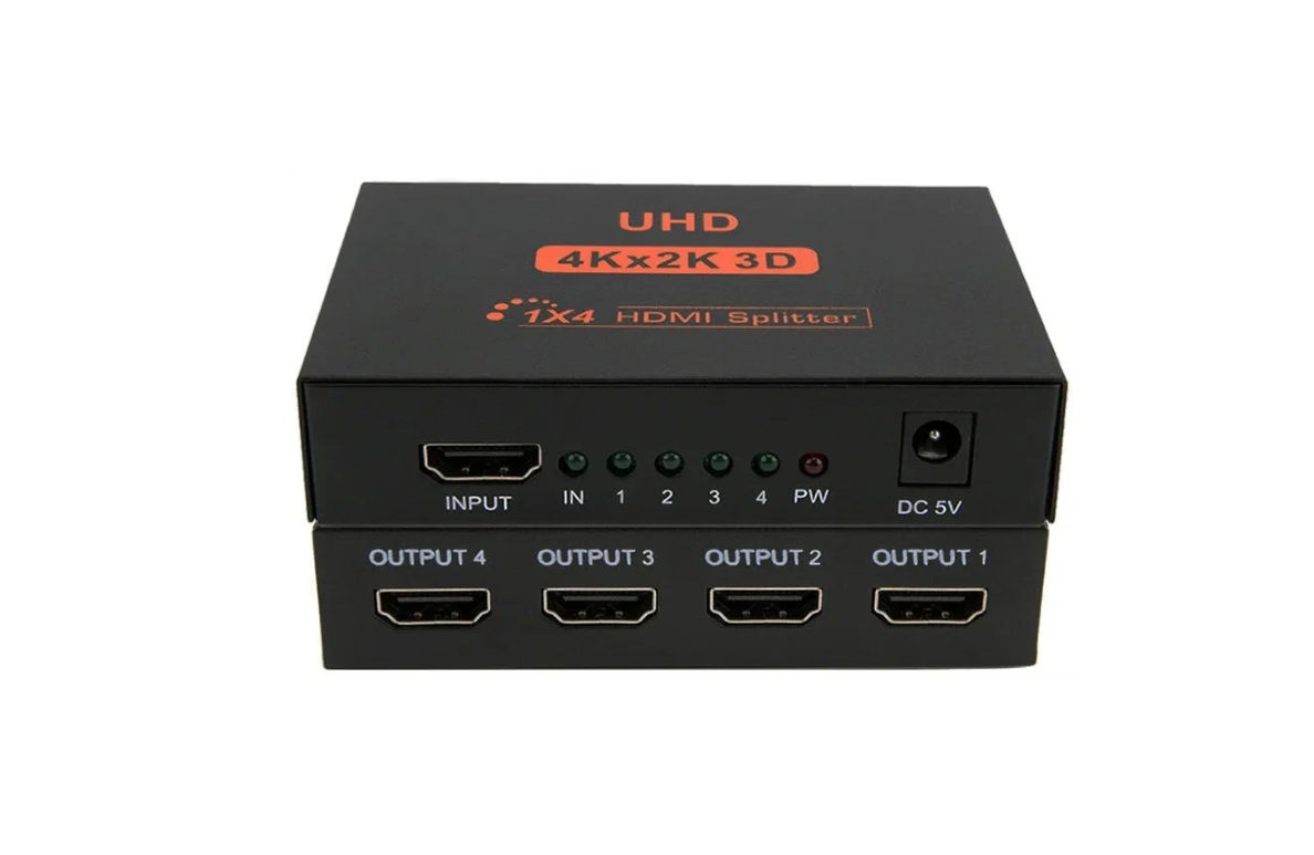 Разветвитель HDMI splitter 3D 1x4