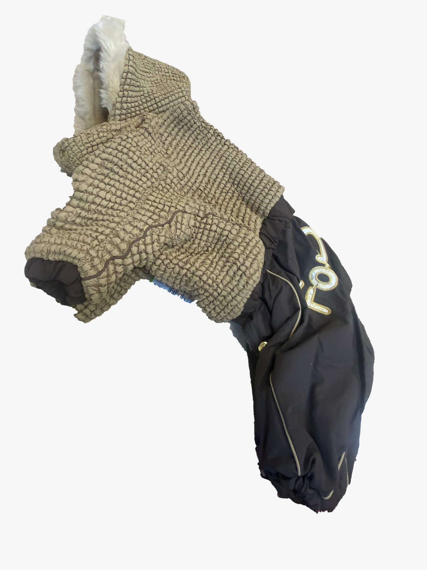 For my dogs комбинезон для собак коричневый для девочек 18