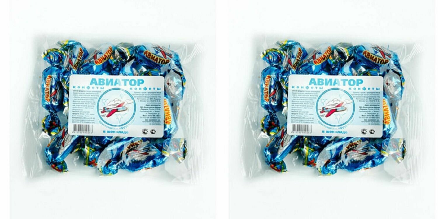 Покровск Конфеты Авиатор на стевии 185 гр, 2 уп