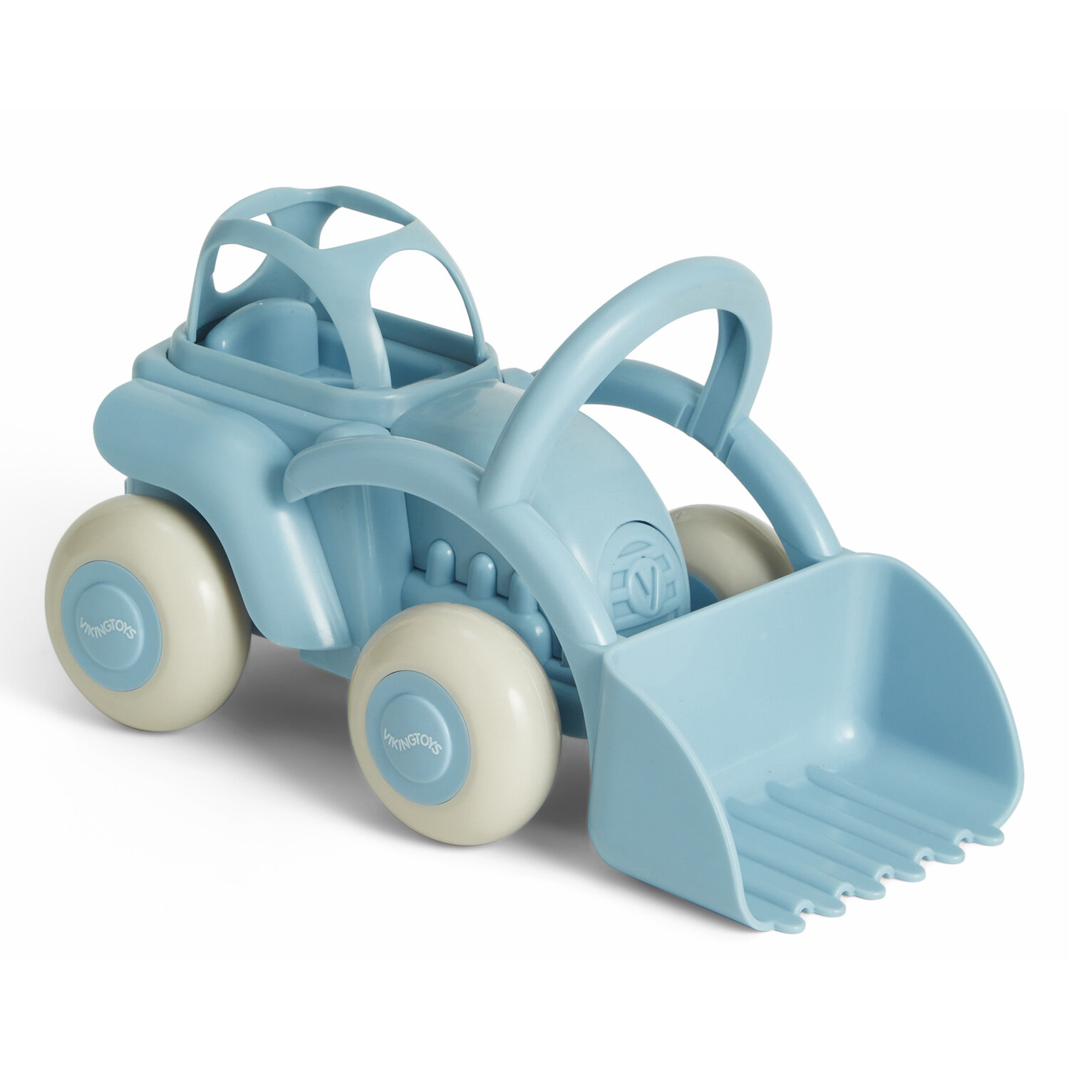 Трактор Viking Toys, металл/пластик, подвижный ковш, для дома и для улицы, для детей от 1 года до 6 лет