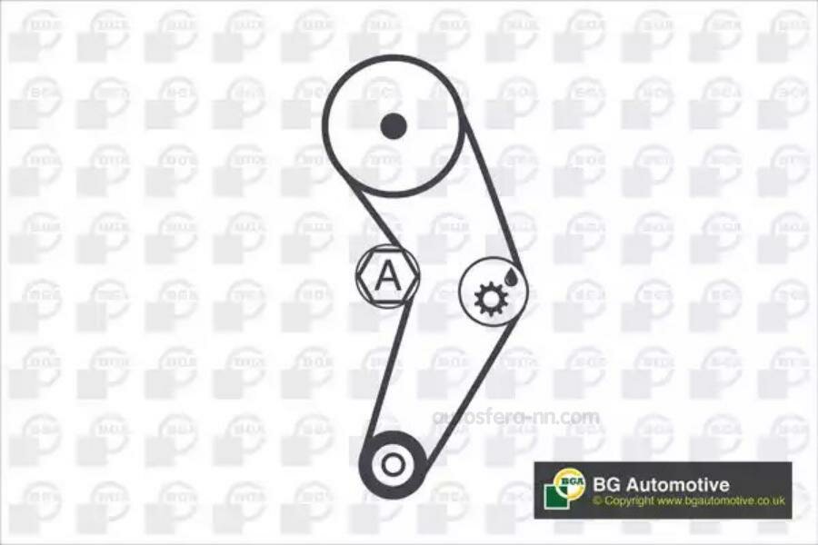 BGA TB2203K рем. к-кт ГРМ!\ Fiat Bravo/Punto/Marea 1.2/1.4 16V 99>