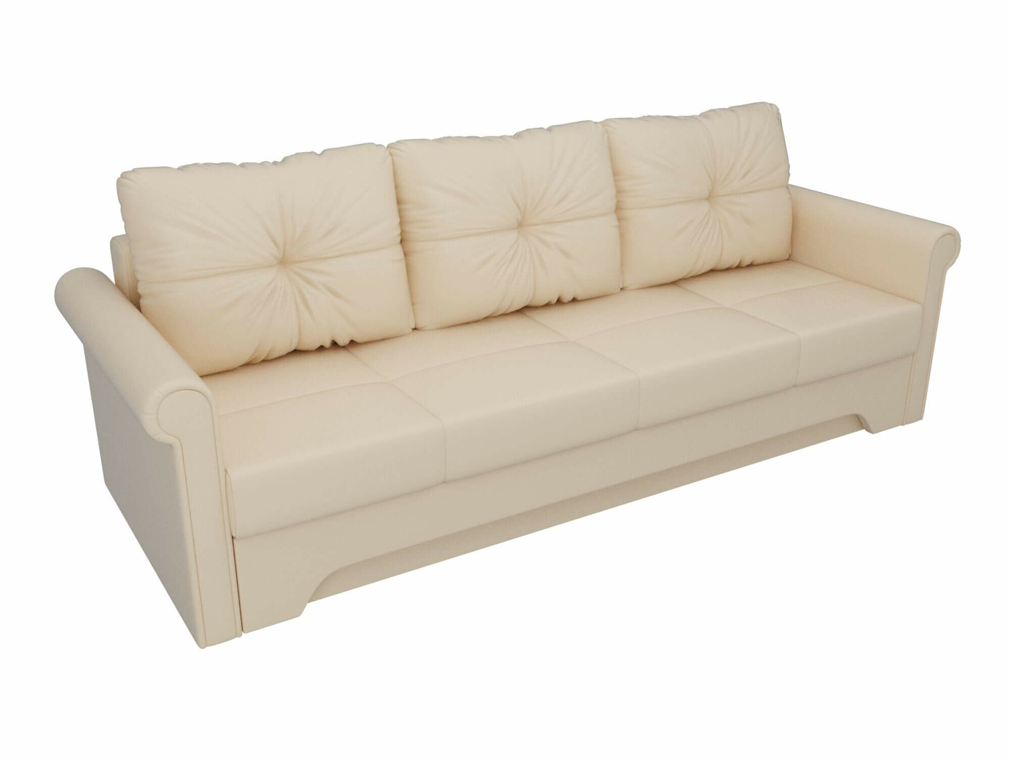 Artum Прямой диван Европа эко кожа бежевый