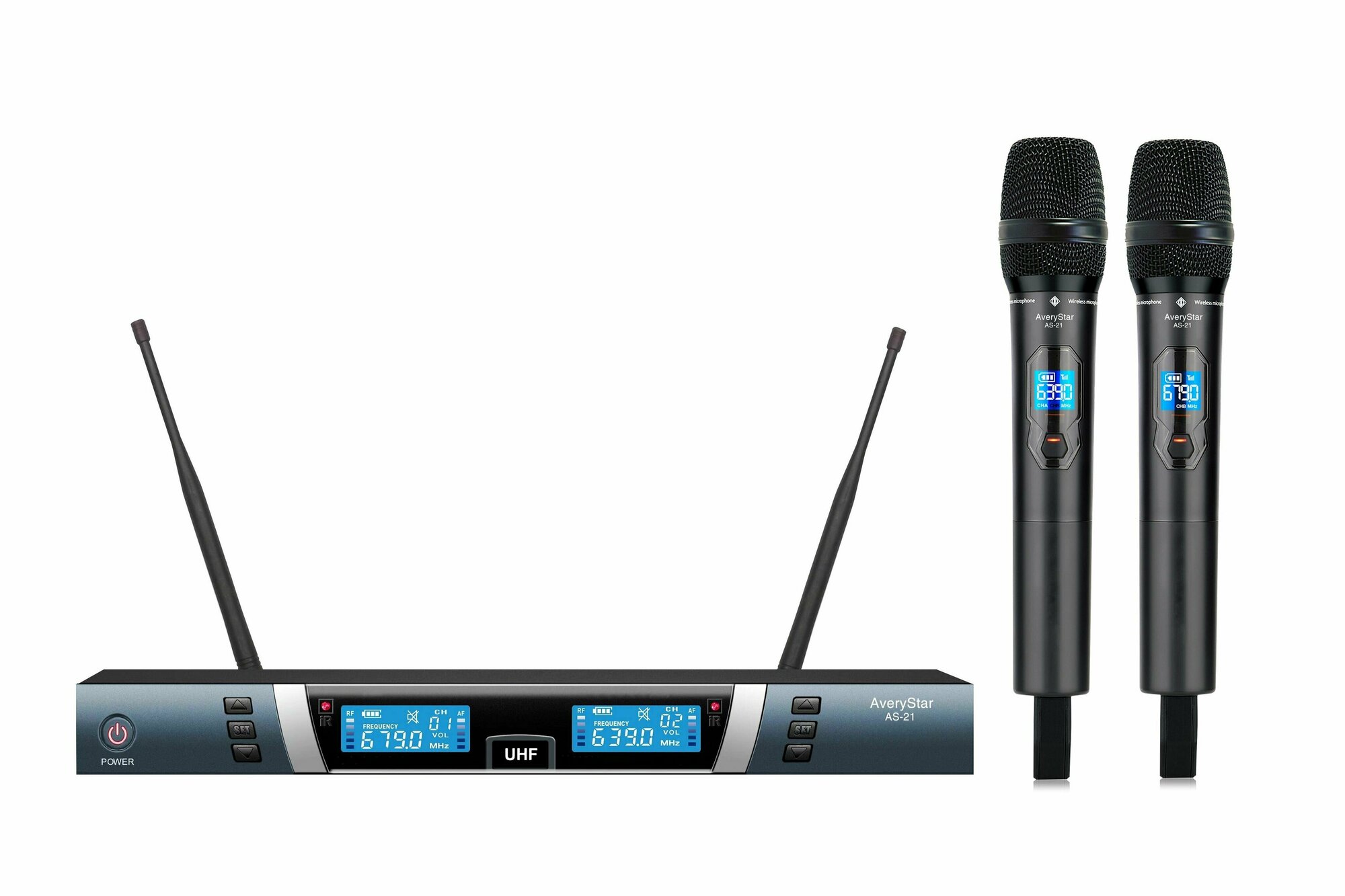 Радиосистема AveryStar AS-21 ручные микрофоны
