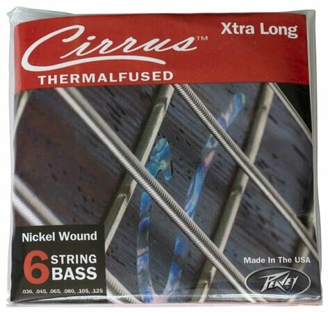 Струны для 6-струнной бас-гитары PEAVEY Cirrus Bass String 6XL 00379280 - (36-125)