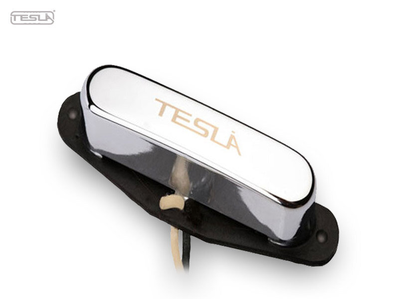 Звукосниматель сингл нековый TESLA PICKUPS VR-TE/CR/NE Neck, хром