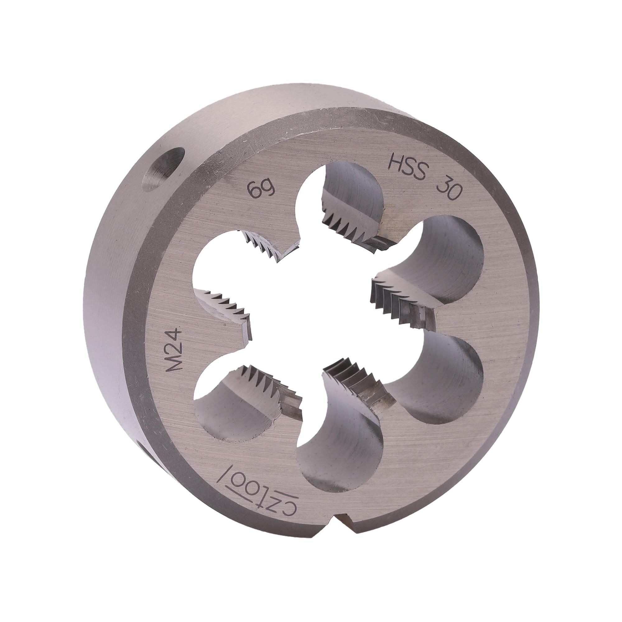 Плашка М24х3,0 DINEN22568 HSS 6g 55х22мм Bucovice(CzTool) 240240