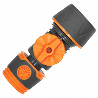 Коннектор BELAMOS 3/4" с вентилем (5003Е) (2583)