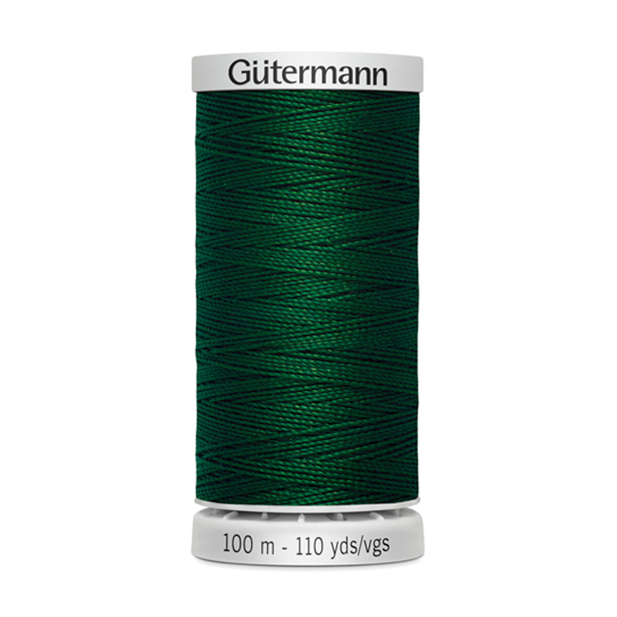 Нитки швейные особо прочные Gutermann Extra Strong M 782 40, 100м, 100% полиэстер, 724033 (707 темно-зеленый) 5 шт