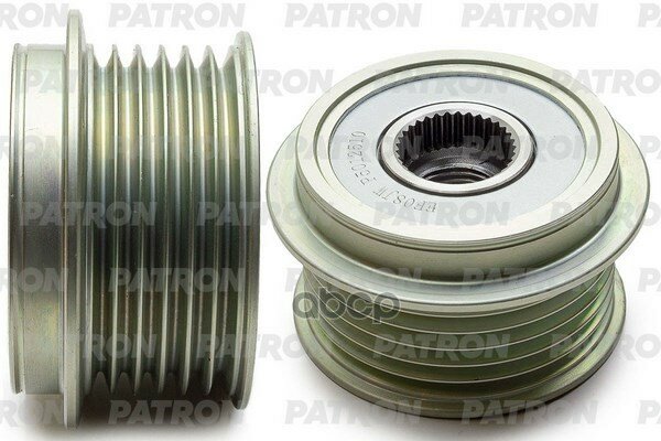 Шкив генератора FORD: GALAXY -06, MONDEO 07-, S-MAX 06-, VOLVO: S40 -06, S80 08-, V50 06-, V70 07- PATRON арт. P5012510