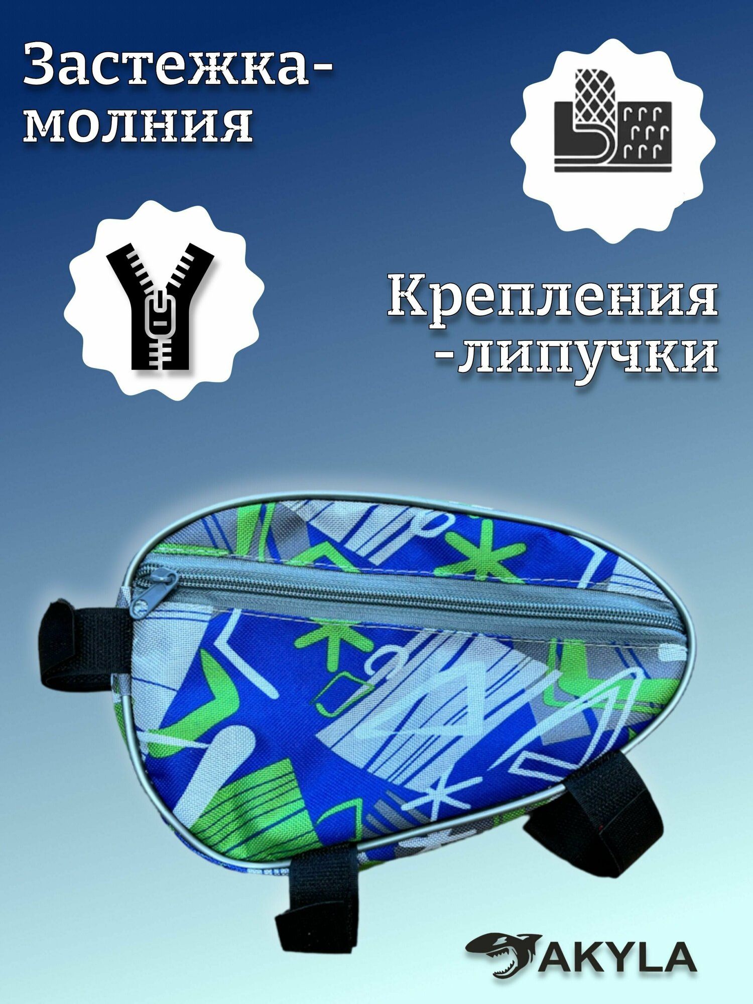Велосумка на раму — фото 1