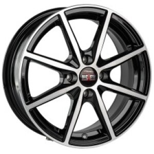 Литой колесный диск Alcasta M63 6x15/4x100 D60.1 ET46 BKF