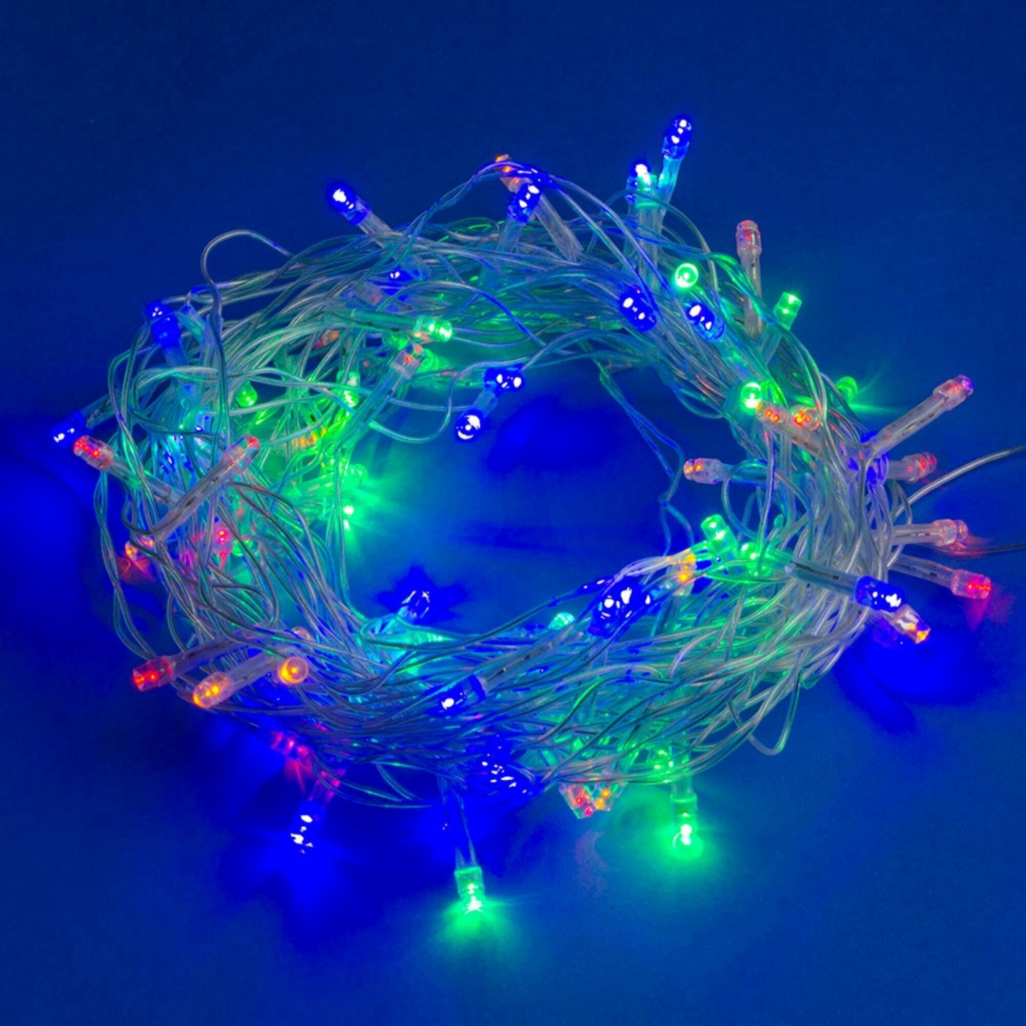 Гирлянда светодиодная 25м, 225 LED, соединяемая, разноцветный свет, Uniel