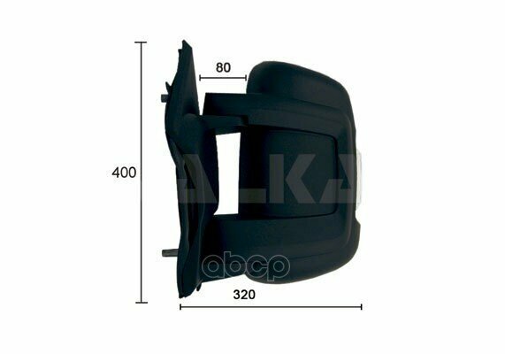 Зеркало боковое ALKAR арт. 9230922