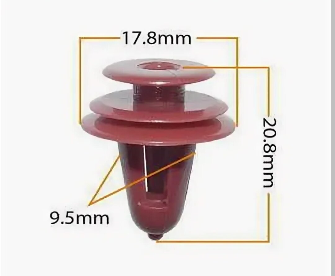 Клипса автомобильная Suzuki, Toyota