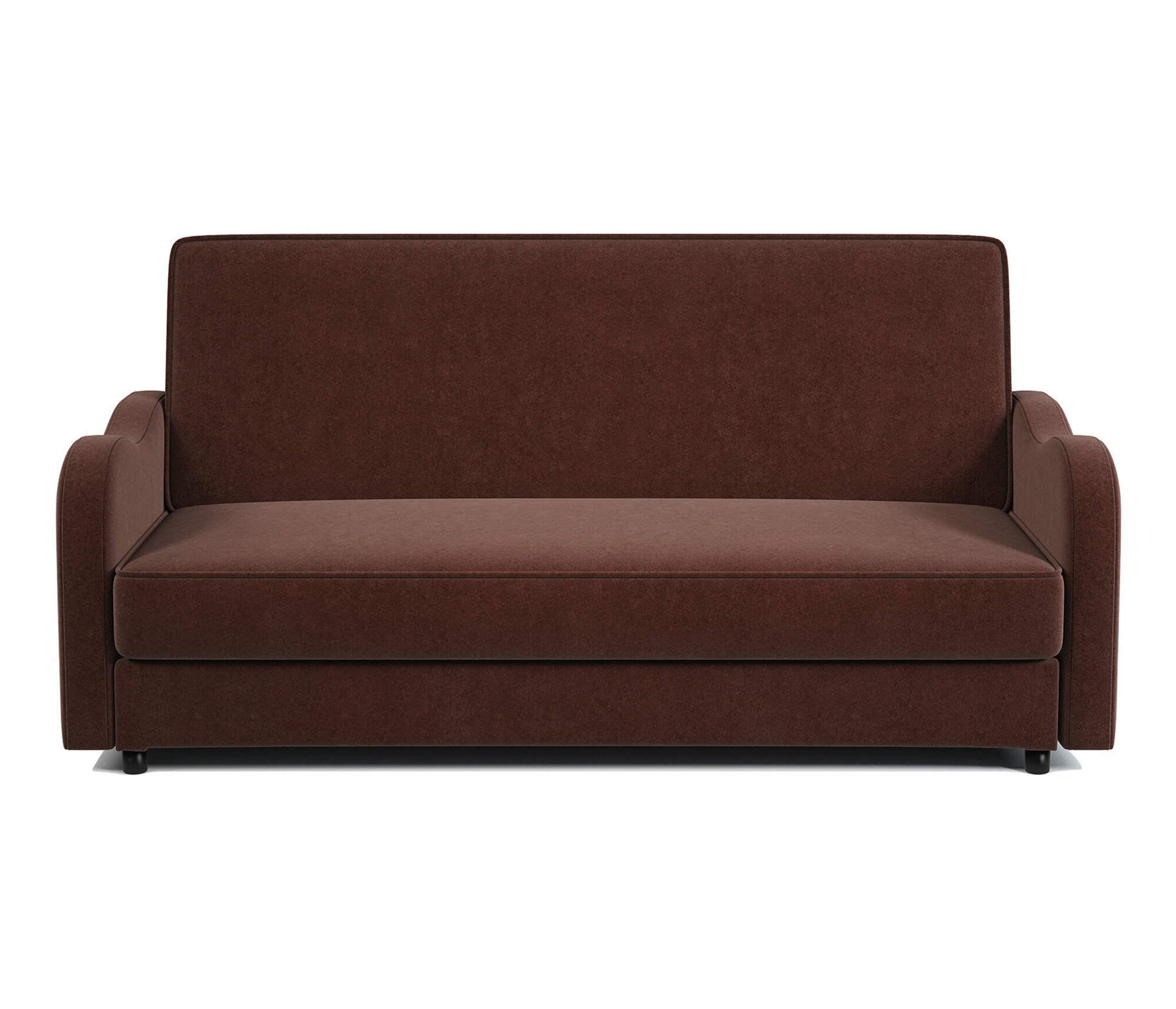 Диван-кровать книжка Классика В 120 велюр Дрим шоколад