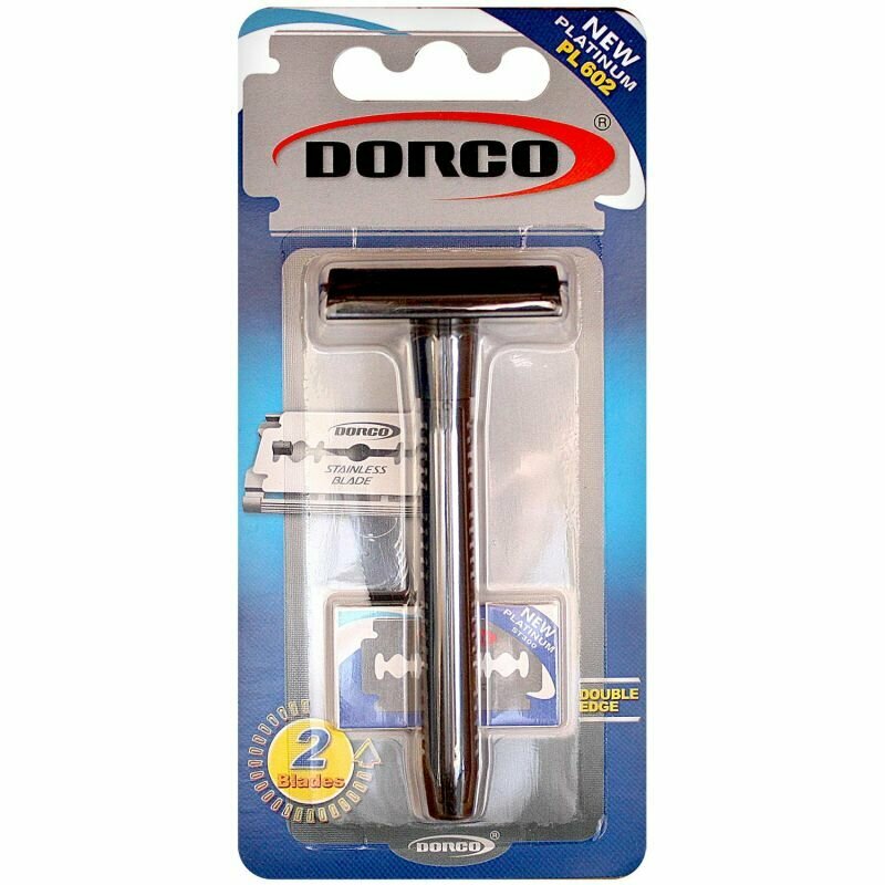 DORCO Станок классический в блистере, 2 лезвия