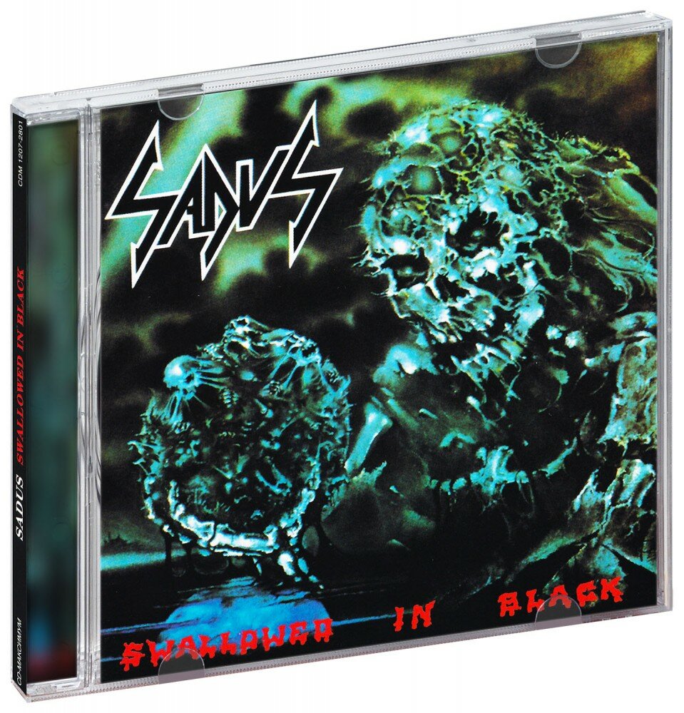 Sadus. Swallowed In Black (CD) (СД диск, CD Box, Россия, ООО "СД-Максимум")
