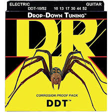 Струны для электрогитары DR Drop Down Tuning DDT-10/52 10-52