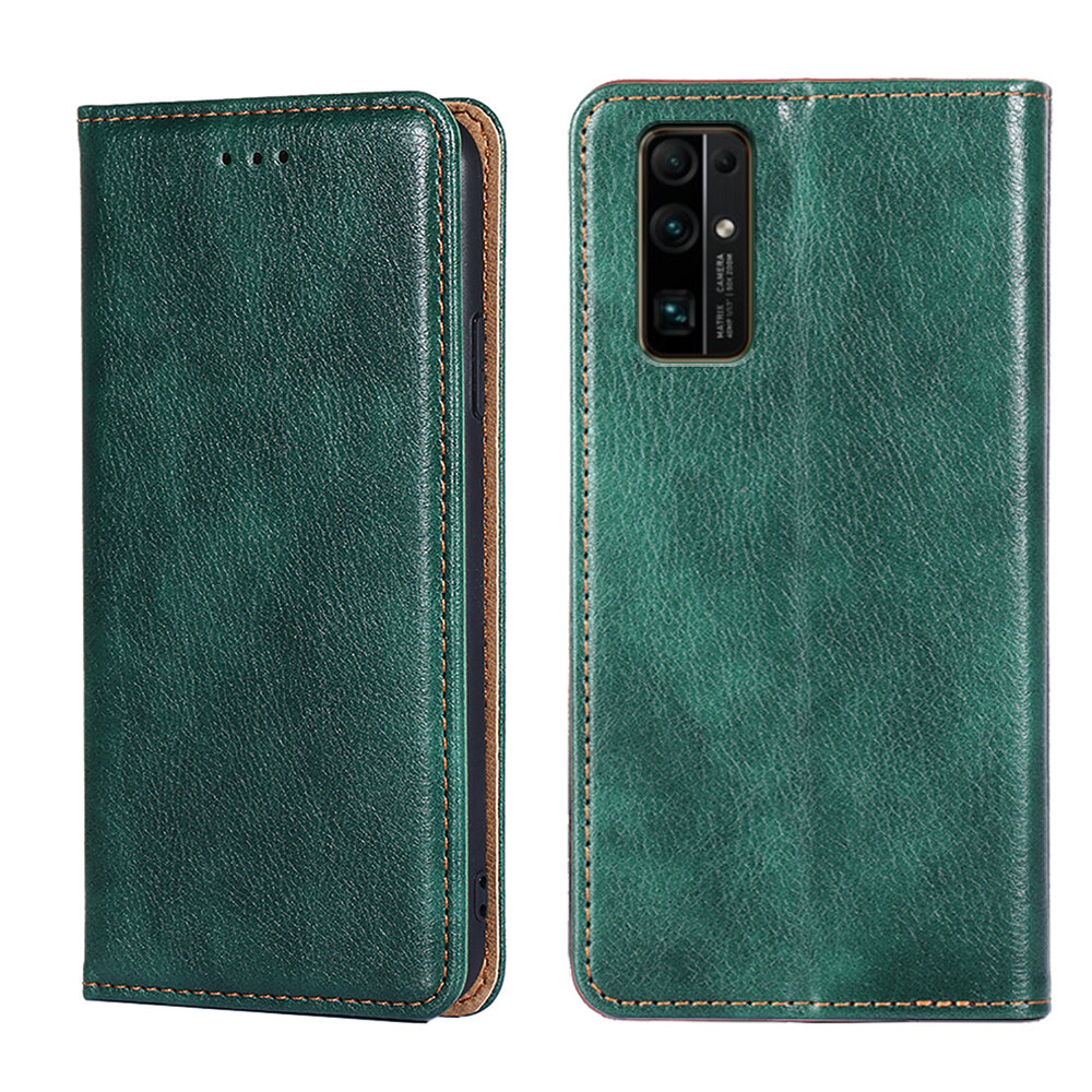 Чехол-книжка MyPads для Honor 30 / Хонор 30,(зеленый)