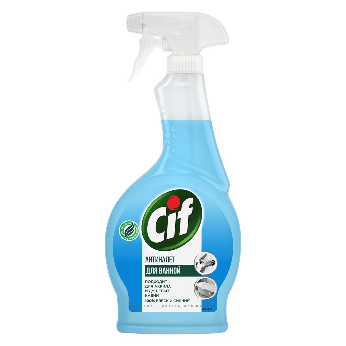 Средство чистящее для ванной Cif Антиналет, 500мл