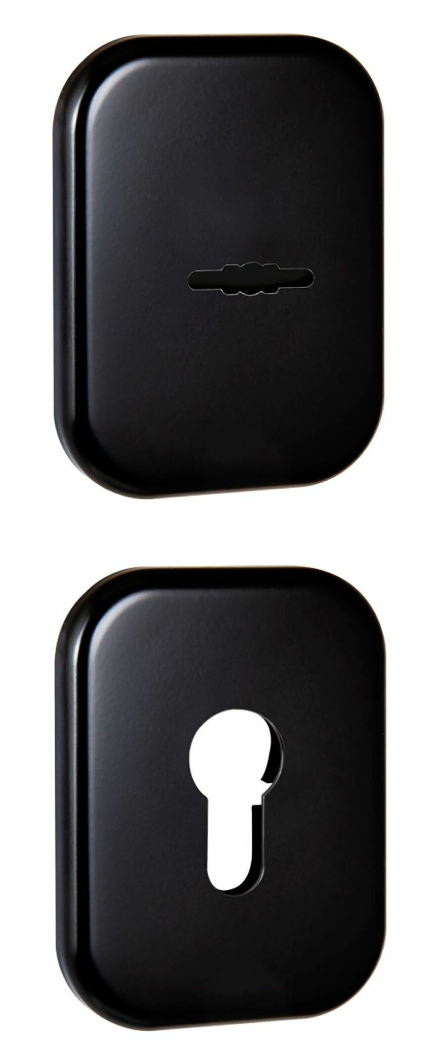 Комплект накладок на дверь ESC 486-C SQ XL, ESC 486-S SQ XL BL-24 (черный)