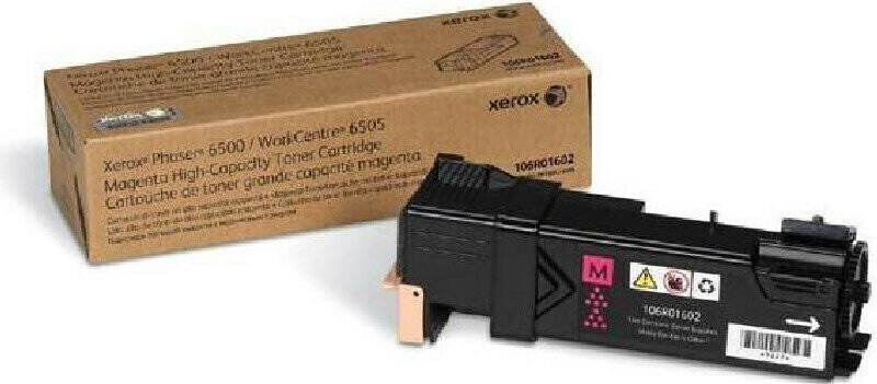 Картридж лазерный Xerox 106R01602 пурпурный для WC6505