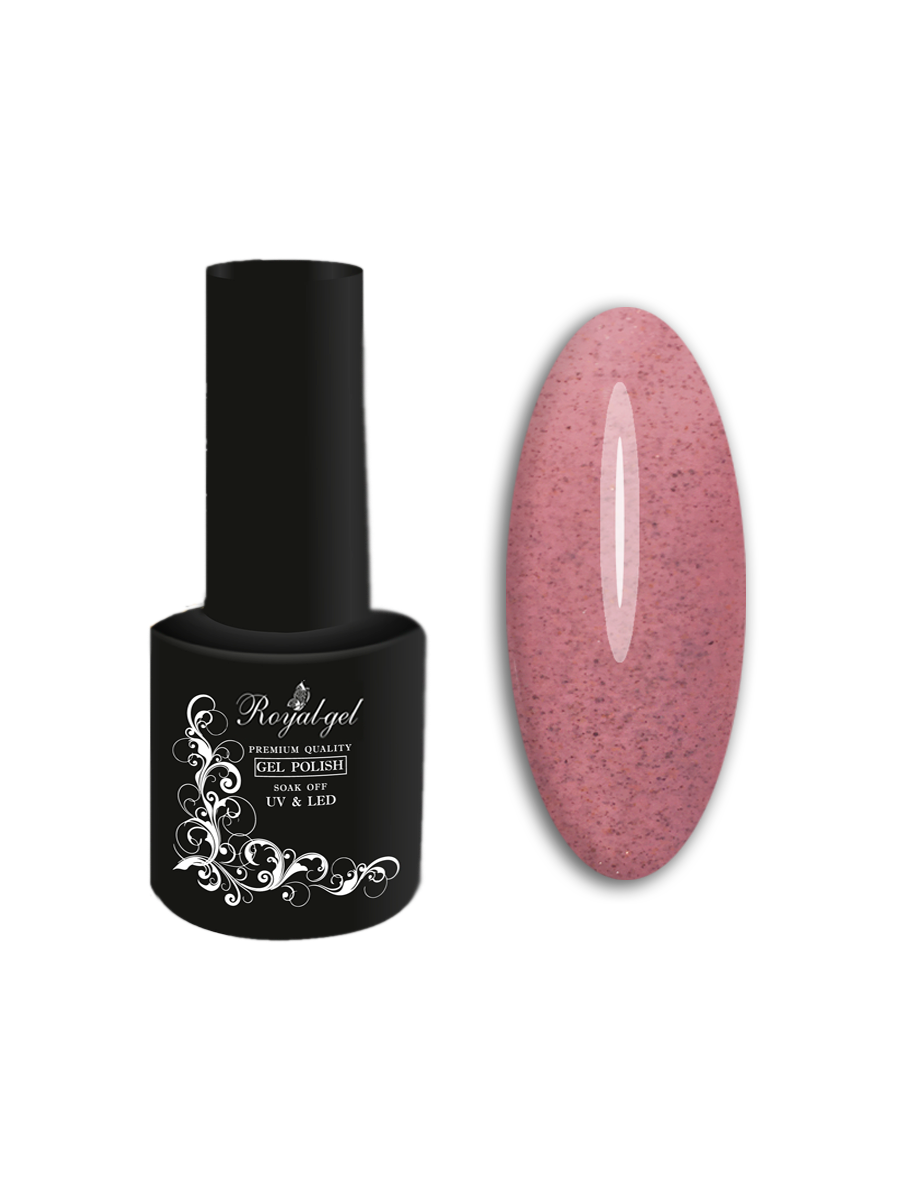 Гель лак Royal-gel "Черный песок" 10 мл. BS05