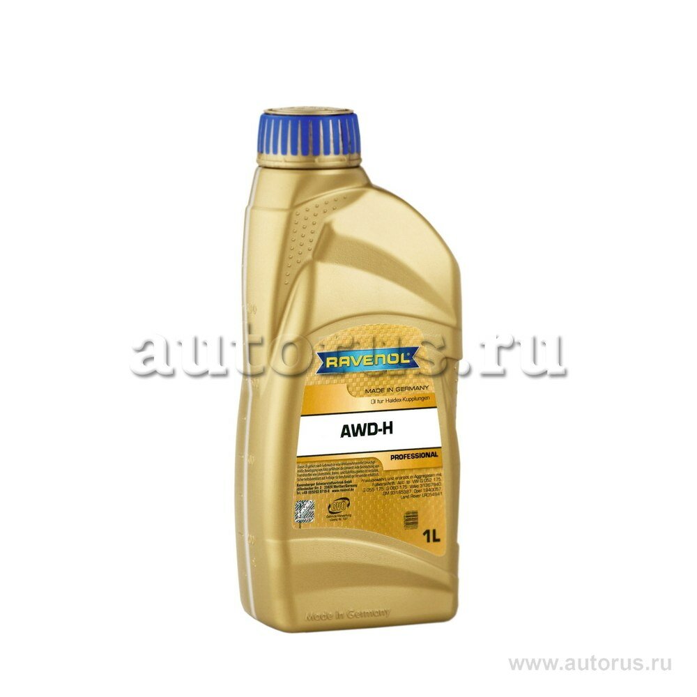 Масло трансмиссионное ravenol awd-h fluid 1 л 4014835855786