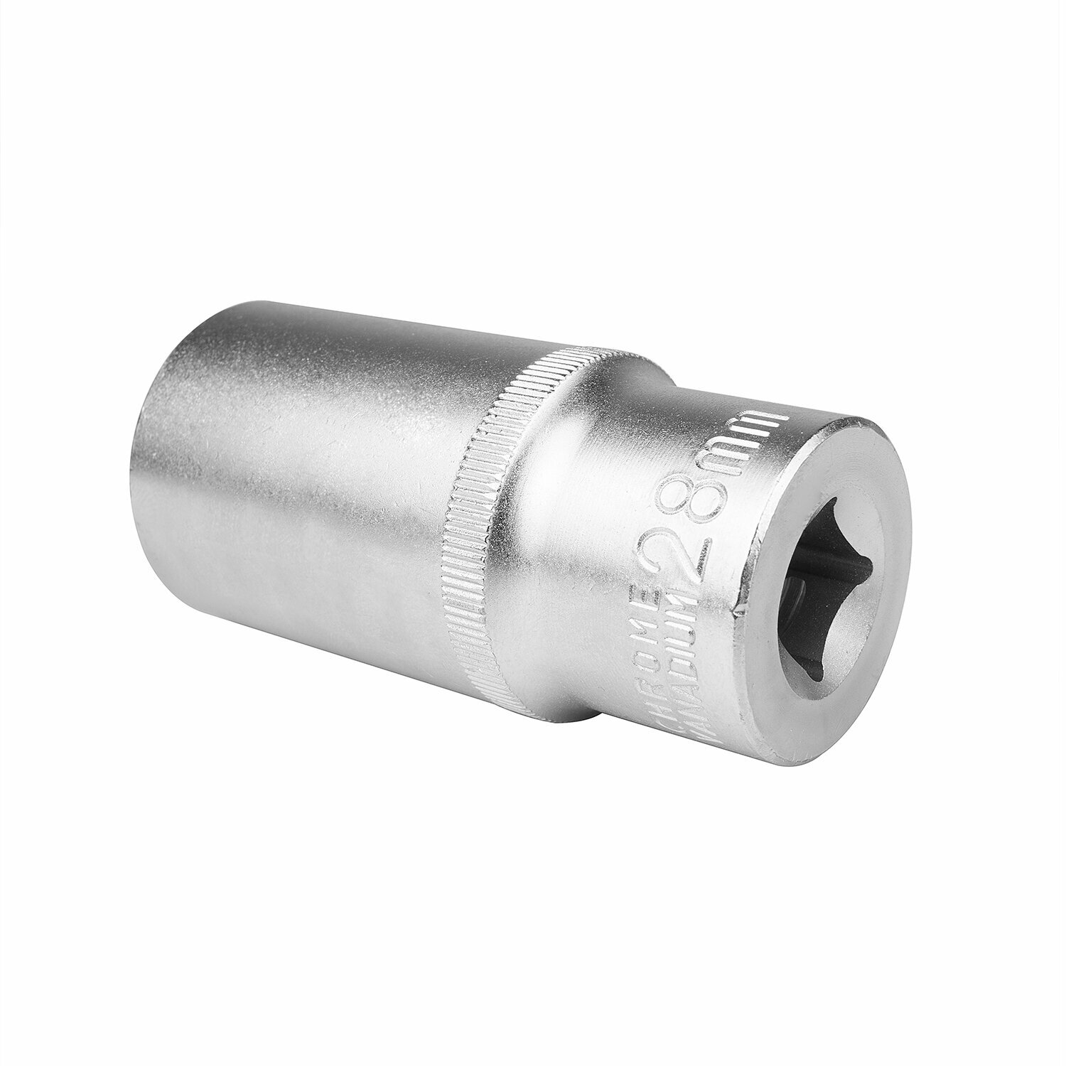 Головка 1/2" шестигранная удлиненная 28мм "AV Steel"