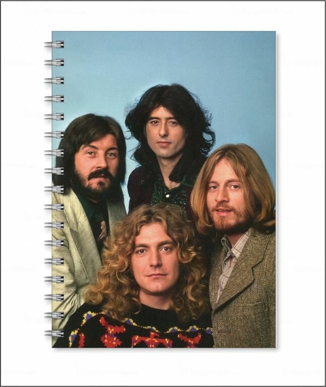 Тетрадь Led Zeppelin, Лед Зеппелин №8, А4