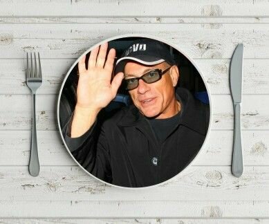 Тарелка Jean-Claude Van Damme, Жан-Клод Ван Дамм №10