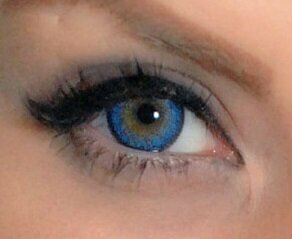 Цветные контактные линзы Алекс Линза (ЕОС), 303-Аква 0 / 14 / 8.6, 2шт.