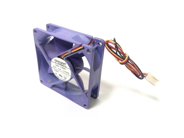 Вентилятор 80x80x25 DC 12V 0.15A 3pin Foxconn PV885DF1