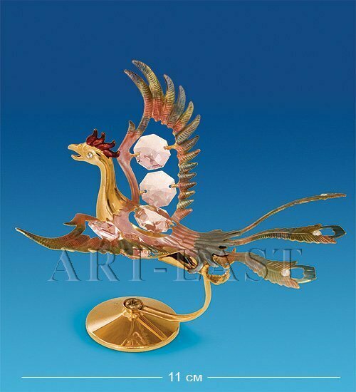 Фигурка Птица дивная с цв. кр. (Юнион) AR-3782/ 1 113-60485